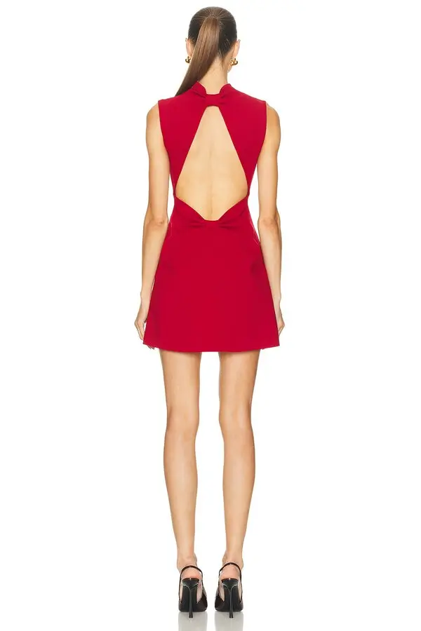 Cult Gaia Harlow Knit Dress - Merlot - 16% Off | Editorialist