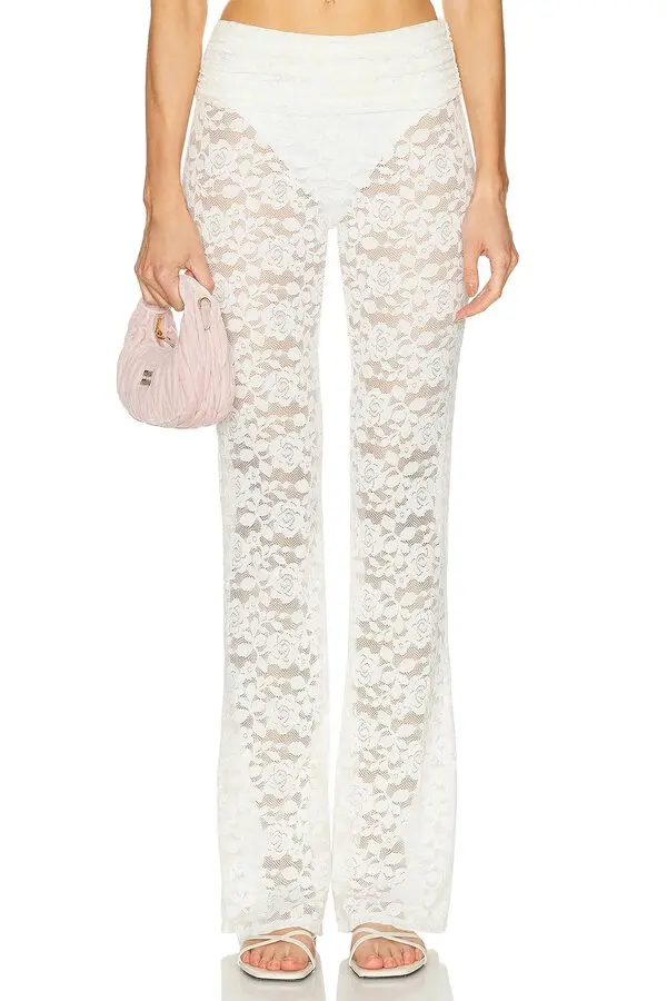BANANHOT Nana Pant - Cream Lace