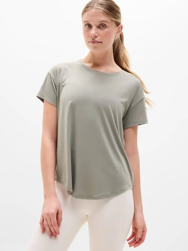 Athleta Relaxed Fit T-shirt - Willow