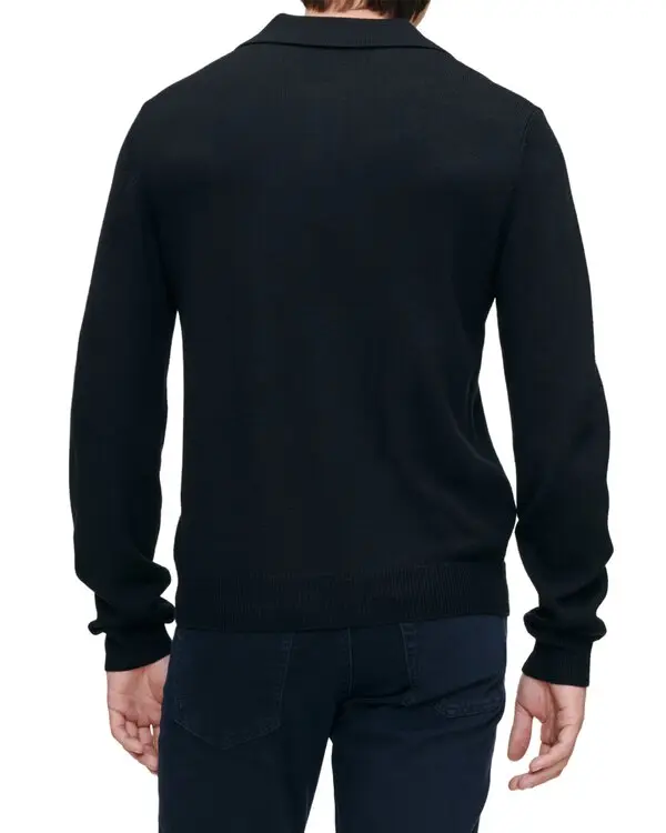 DL1961 Long Sleeve Knit Polo Sweater