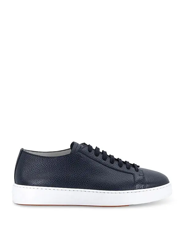 Santoni Lace Up Sneakers - Blue