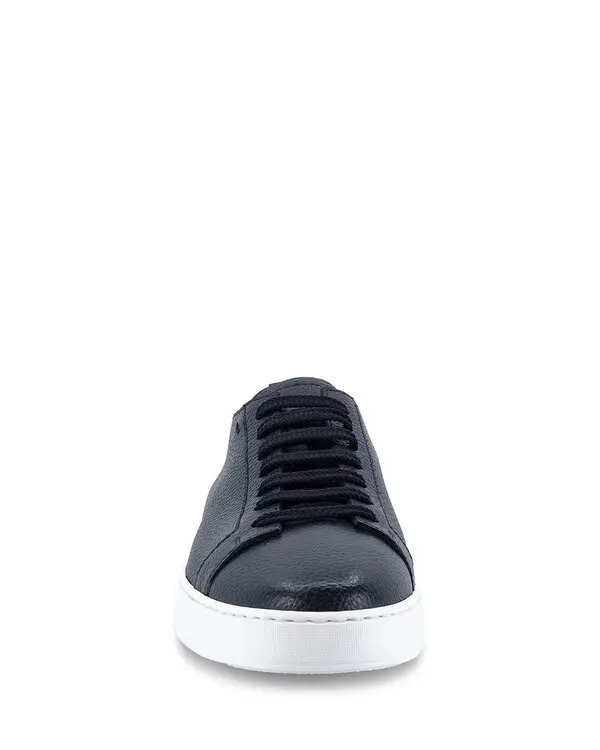 Santoni Lace Up Sneakers - Blue