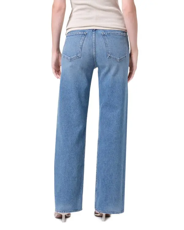 AGOLDE Ren High-rise Wide-leg Jeans