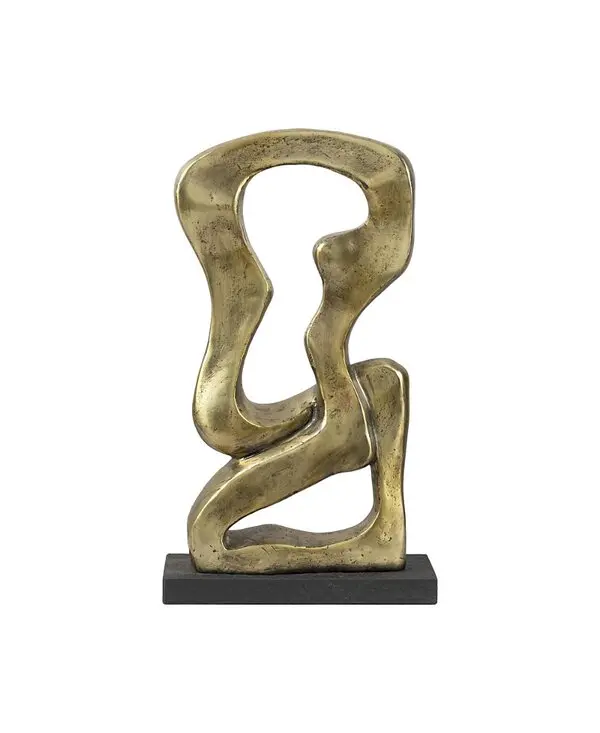 SURYA Neblina Decorative Sculpture - Gold