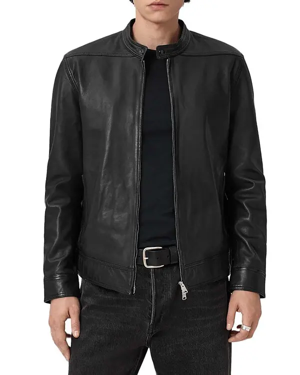 ALLSAINTS Holt Leather Jacket