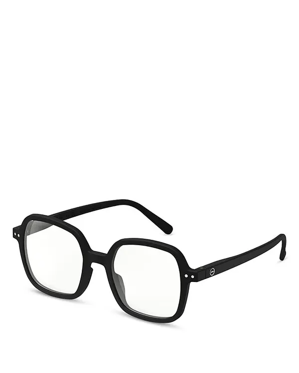IZIPIZI Office Square Blue Light Glasses, 49mm - Black
