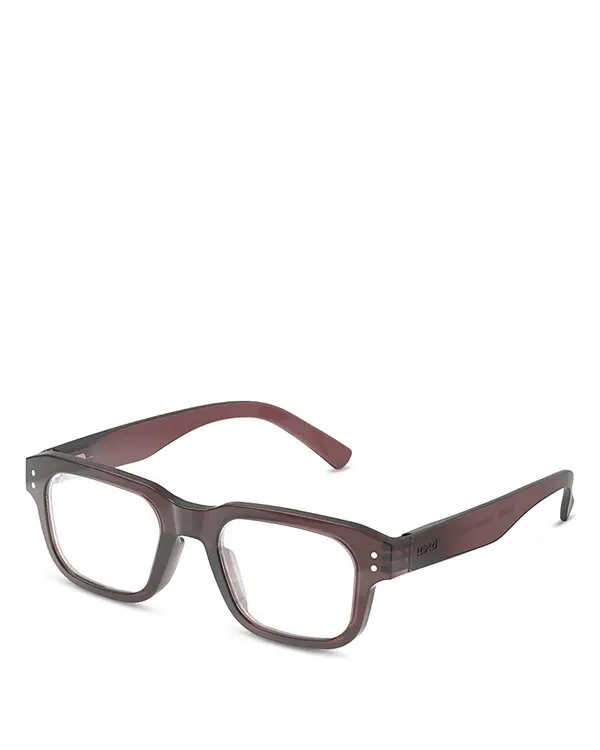 IZIPIZI Rectangular Reading Glasses 55mm - Old Leather