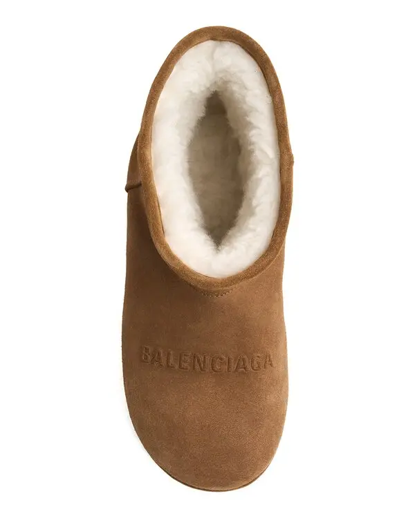 Balenciaga Alaska Platform Boots - Brown