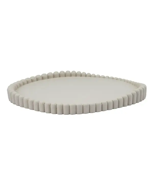 TOV FURNITURE Alna Catchall Tray - Cream