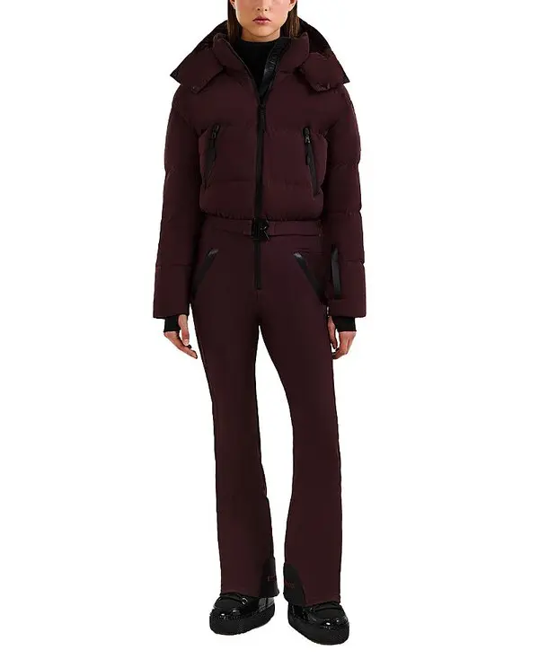 Rudsak Dinara One-piece Puffer Ski Suit - Bordeaux