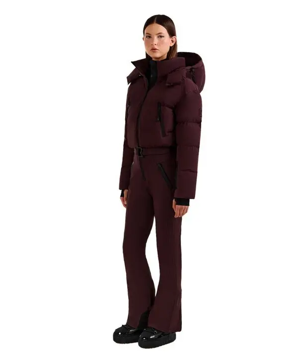 Rudsak Dinara One-piece Puffer Ski Suit - Bordeaux