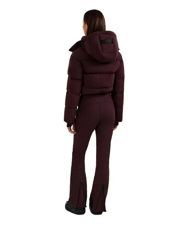 Rudsak Dinara One-piece Puffer Ski Suit - Bordeaux