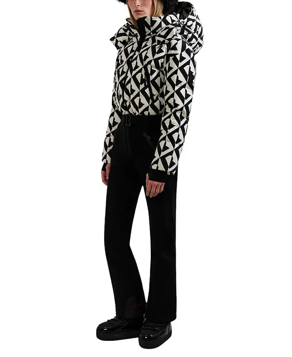 Rudsak Dinara One-piece Puffer Ski Suit - Vanilla Monogram