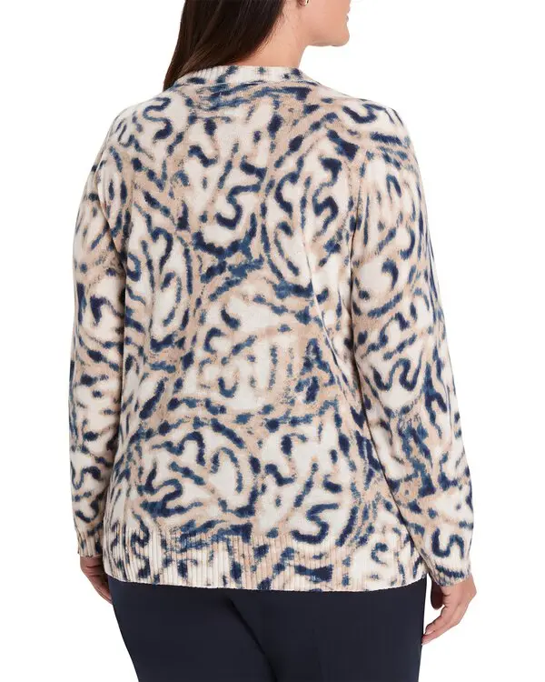 NIC+ZOE Printed Pullover Sweater