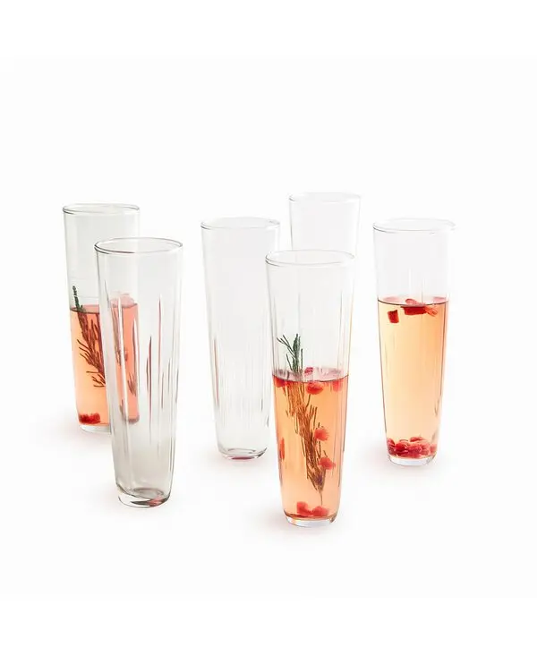 THE COLLECTIVE HOME Hudson Flutes, Set Of 6