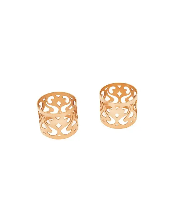 COPPERMILL KITCHEN Vintage Inspired Napkin Rings, Set Of 4