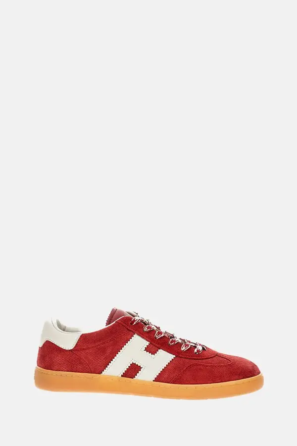 Hogan Lace-up Sneakers - Rosso