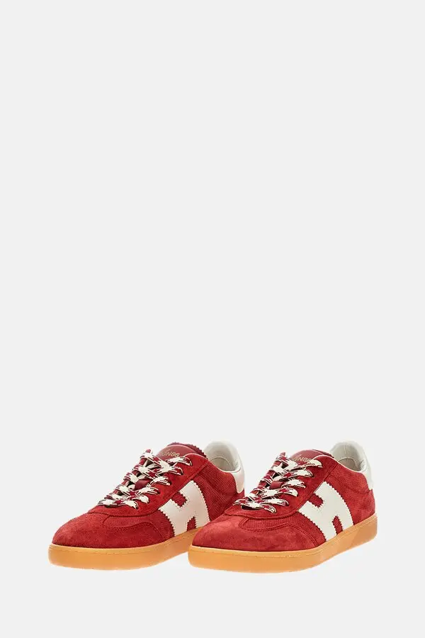 Hogan Lace-up Sneakers - Rosso
