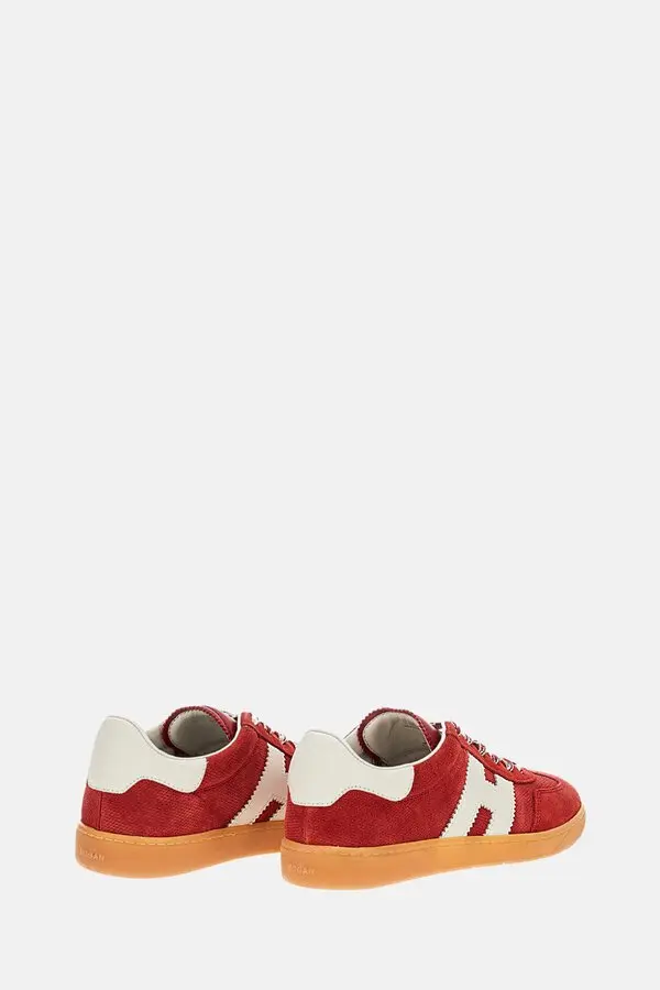 Hogan Lace-up Sneakers - Rosso