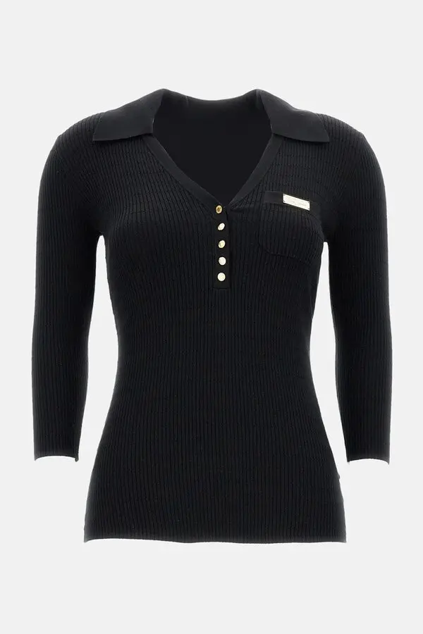 Elisabetta Franchi Tricot Sweater - Nero
