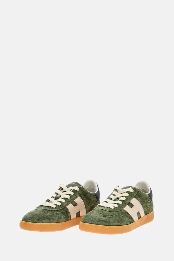 Hogan Laced Sneakers - Green