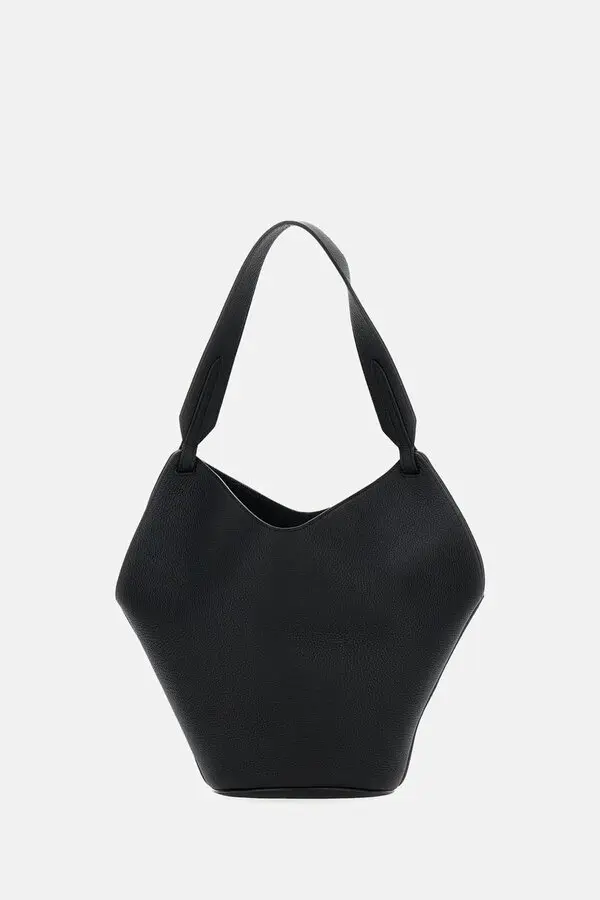 Khaite Lotus Mini Tote - Black