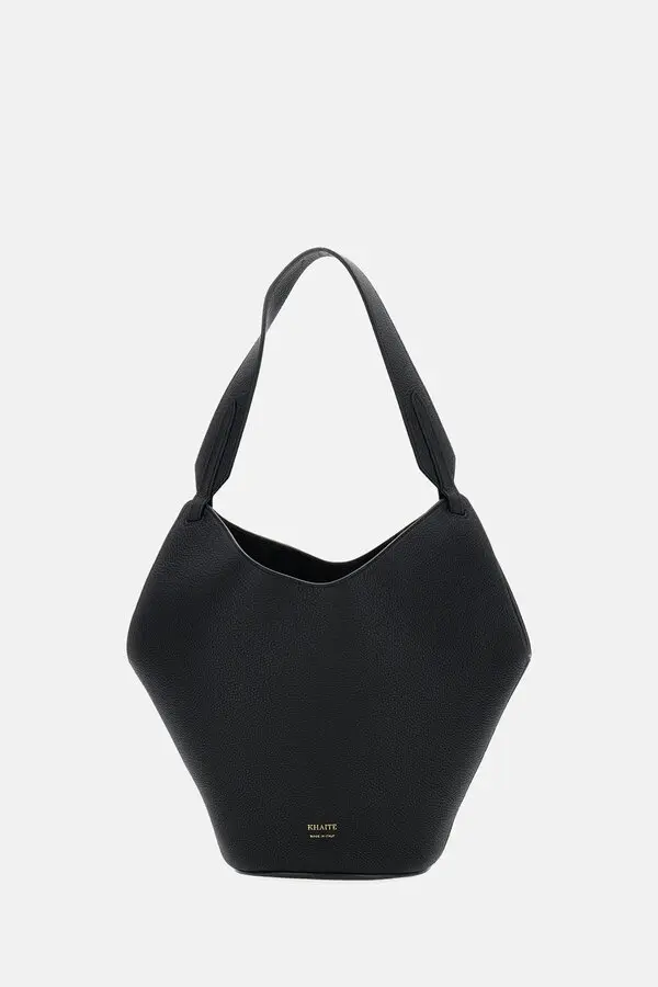 Khaite Bborsa Lotus Mini Tote - Nero