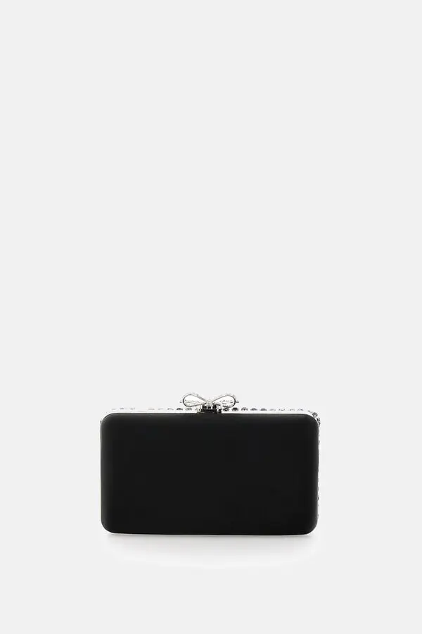 SELF-PORTRAIT Crystal Embellished Pochette - Multicolor