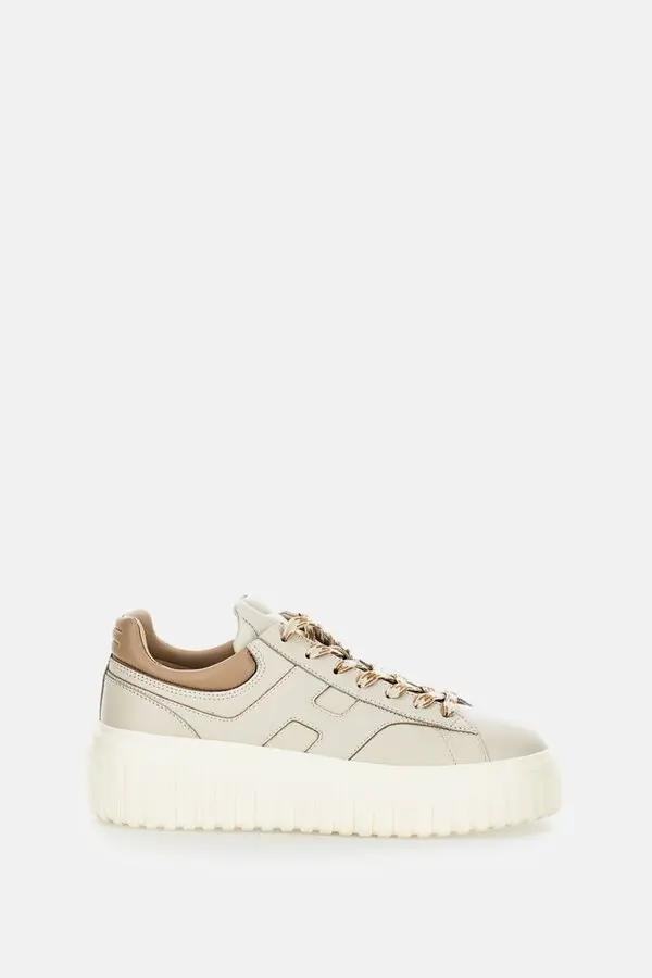Hogan H-stripes Laced H Smoothed - Beige