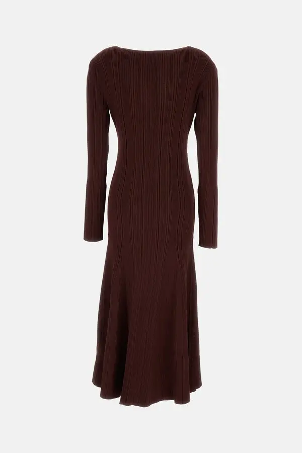 SELF-PORTRAIT Knit Dress - Red