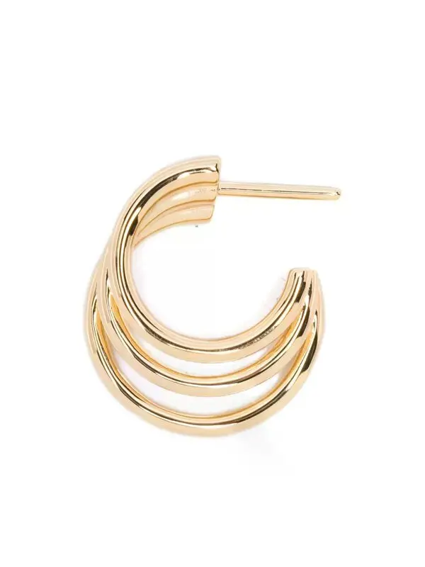 SHAUN LEANE Bound Single Hoop Earring - Gold