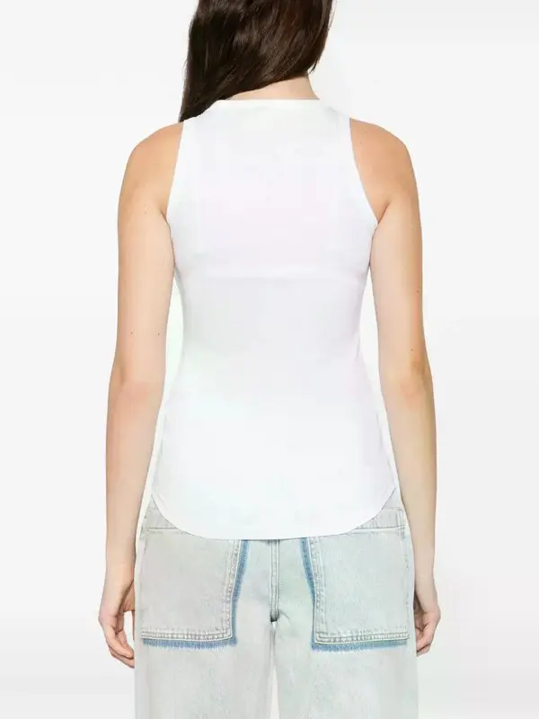 HERSKIND Organic-cotton Tank Top - White