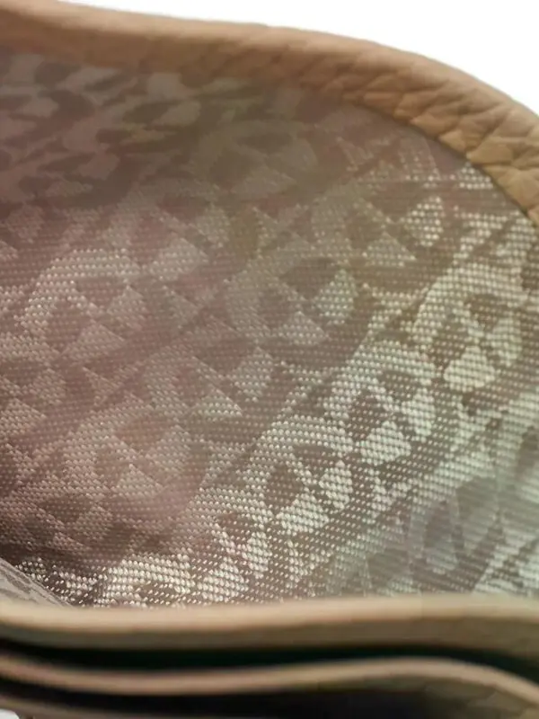 AIGNER Leather Card Holder - Neutrals
