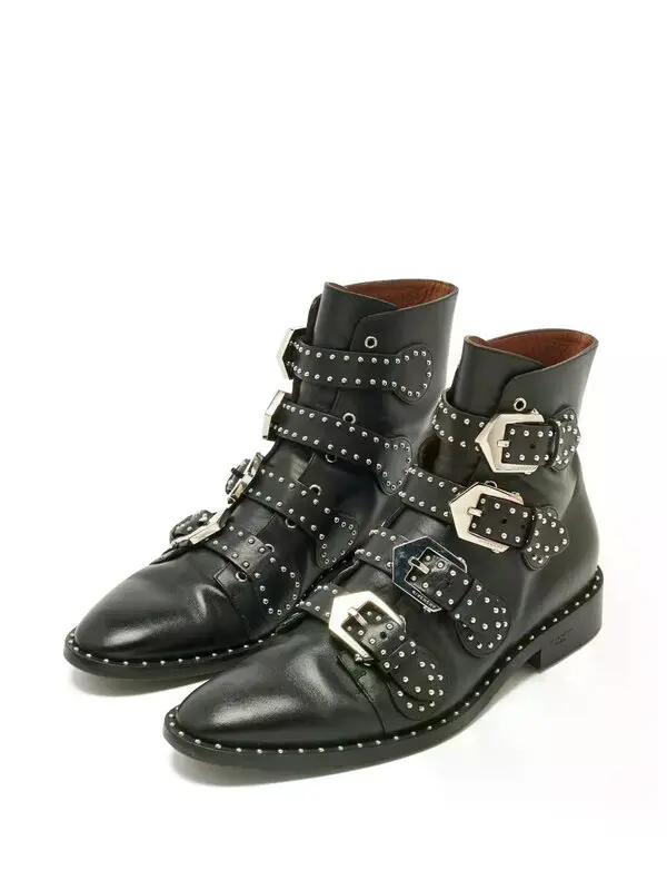 Givenchy Studded Buckle Ankle Boots