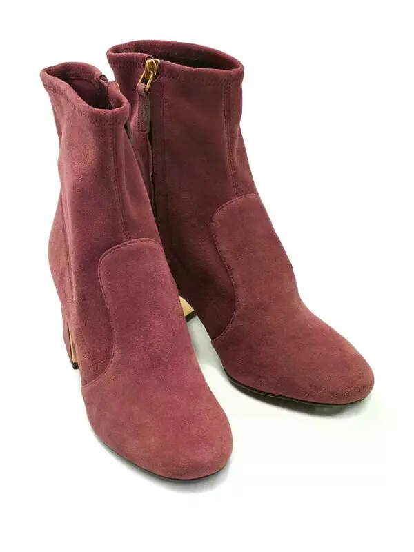 Tory Burch Suede Block-heel Boots