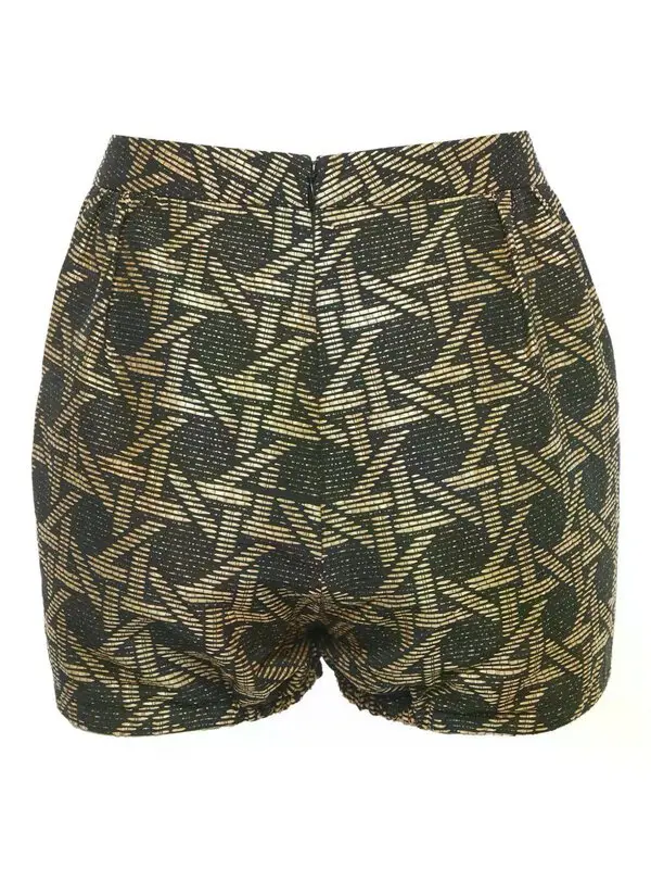 Dsquared2 Jacquard Frayed Shorts