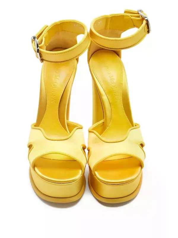 Alexander McQueen Platform Ankle-strap Sandals