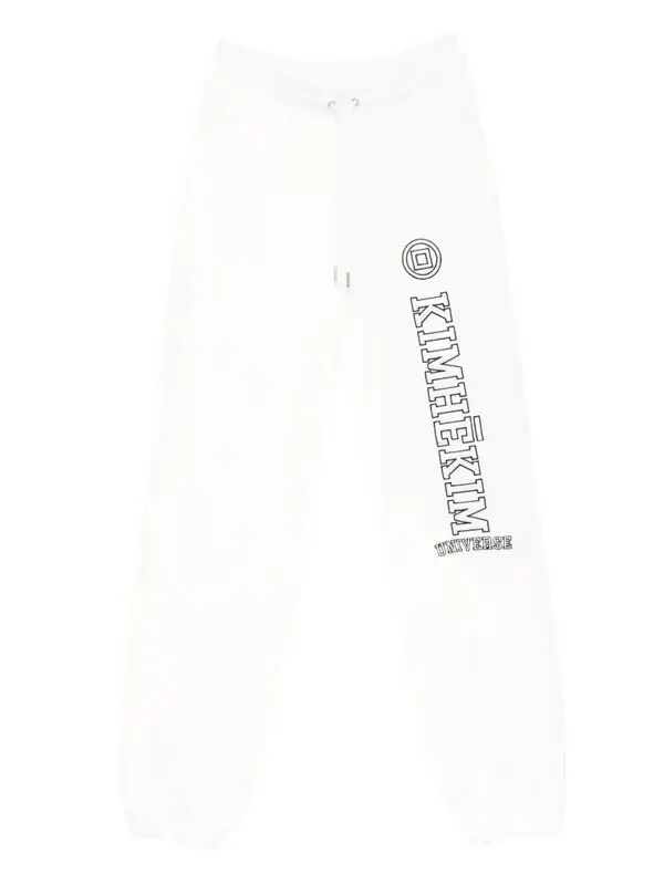 KIMHEKIM Logo-appliqué Track Pants - White