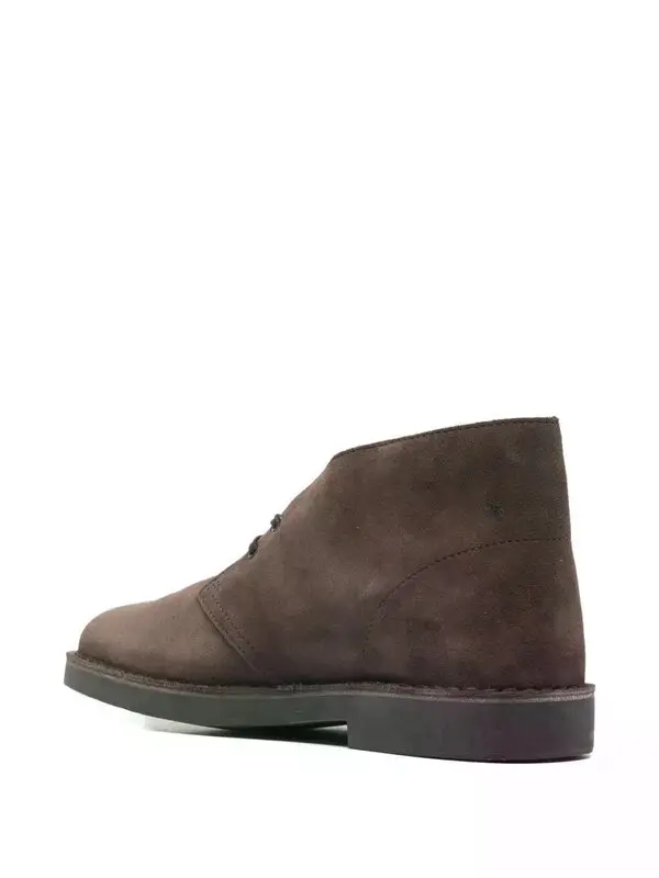 Clarks Lace-up Leather Boots - Brown