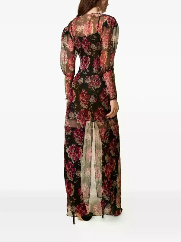 TWINSET Floral Print Maxi Dress