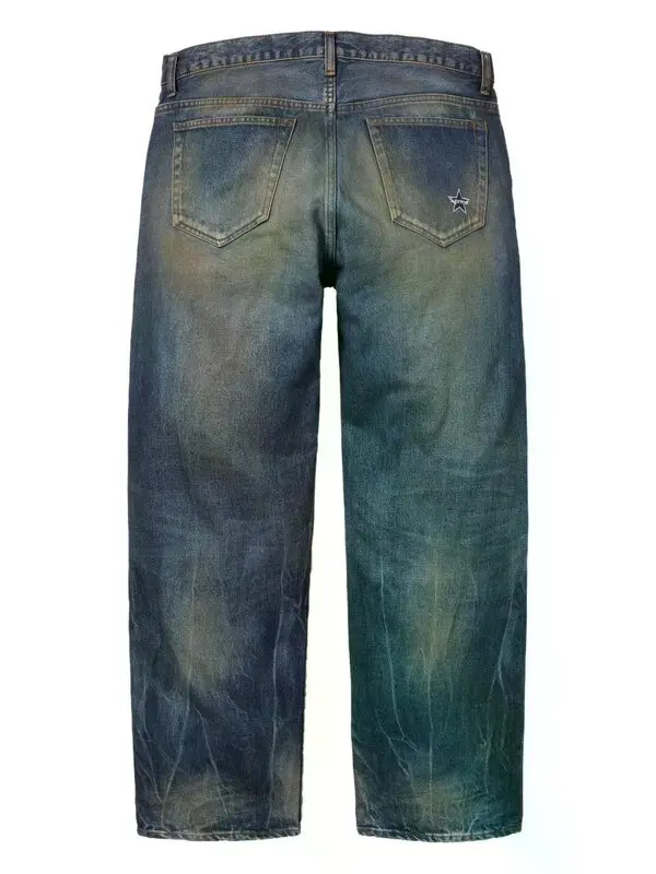 Supreme Distressed Loose-fit Jeans
