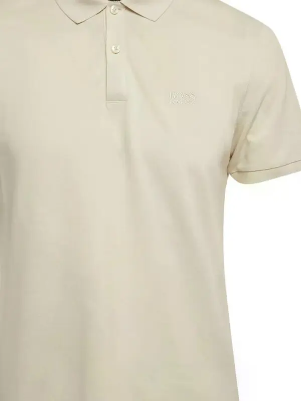BOSS Cotton Polo Shirt - Neutrals