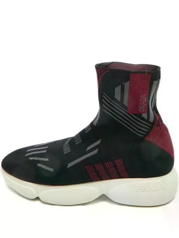 Prada High-top Sock Sneakers