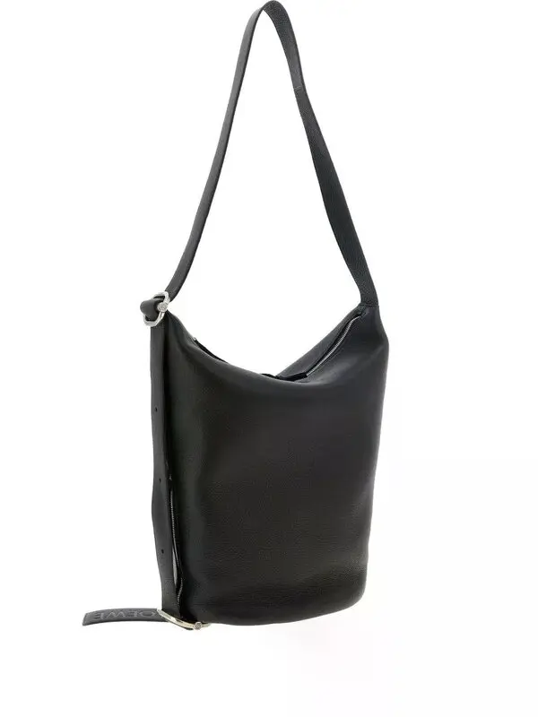 Loewe Metal-buckle Shoulder Bag - Black