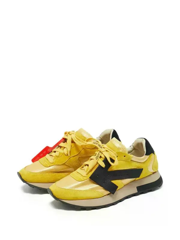 Off-White Runner Suede Sneakers