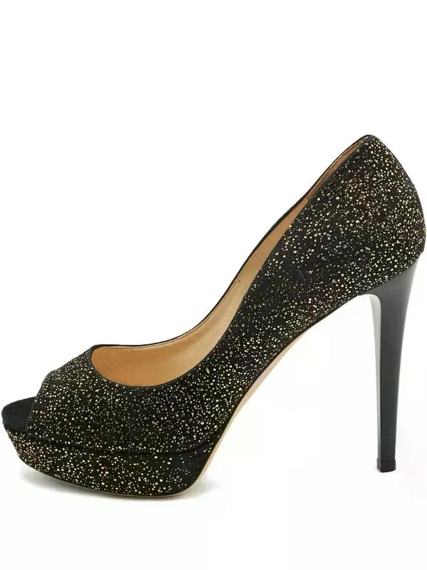 JIMMY CHOO Peep-toe Platform Pumps