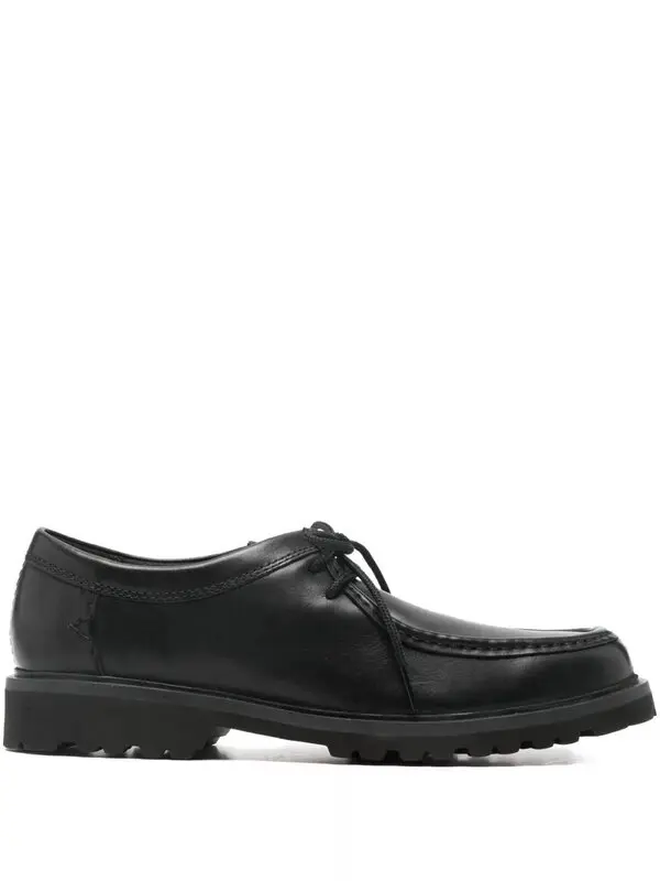 Clarks Berwick Seam Lace-up Leather Loafers