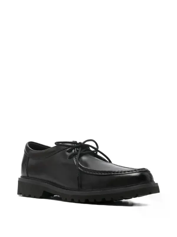 Clarks Berwick Seam Lace-up Leather Loafers