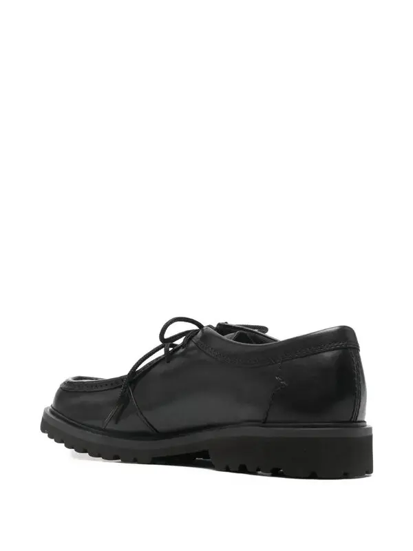 Clarks Berwick Seam Lace-up Leather Loafers