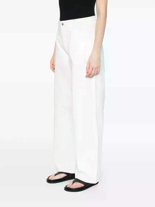 HERSKIND Buttoned Wide-leg Jeans
